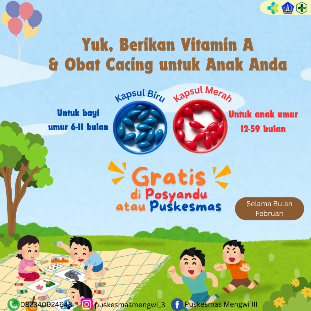 Pemberian Vitamin A & Obat Cacing Bulan Februari 2025 ...